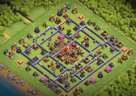 Clash Of Clans En İyi Townhall 16 Üs Düzenleri Theria Games