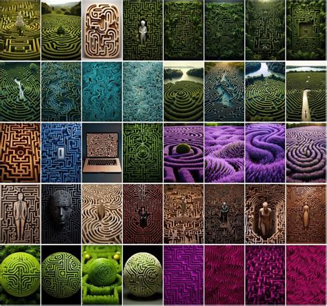 650 Colorful Maze Patterns High Resolution S With Commercial License