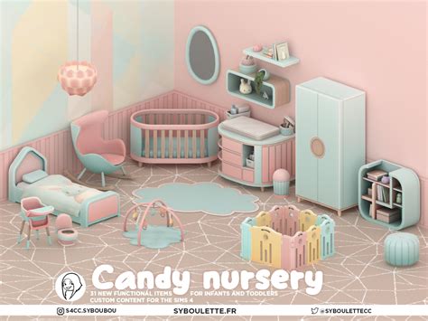 Candy Nursery 2023 The Sims 4 Build Buy Curseforge