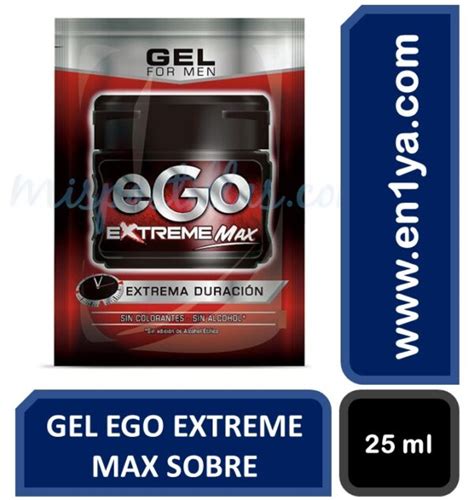 GEL EGO EXTREME MAX SOBRE X25ml
