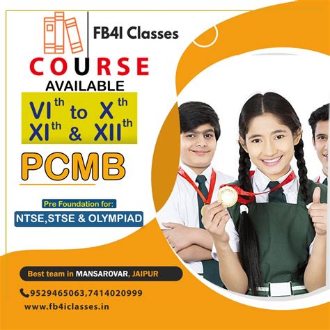 Best Coaching For 10th Class In Mansarovar Jaipur Fb4i Classes Medium