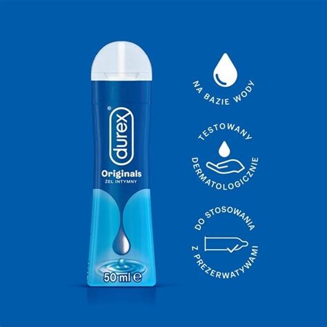 Durex żel Intymny Lubrykant Na Bazie Wody Play Nawilżający 50 Ml Żele