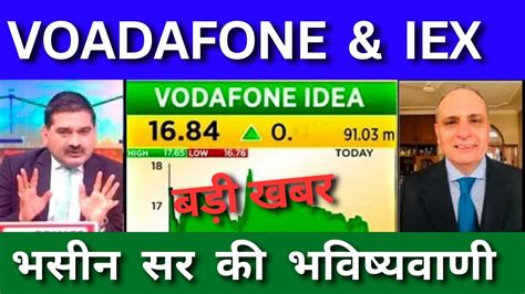 Vodafone Idea Share Latest News Today Iex Share Latest News Today