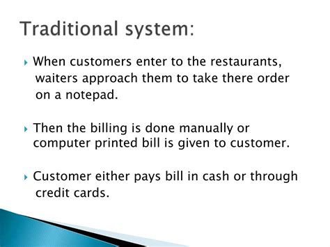 Information System Implementation In Restaurants Ppt