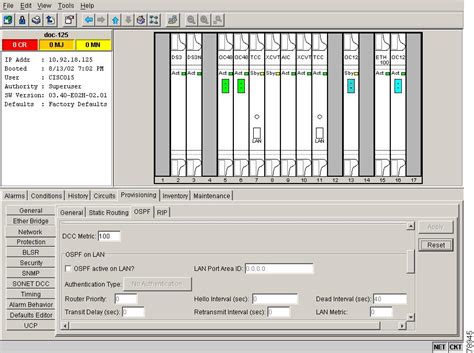Cisco ONS 15454 Procedure Guide Releases 4 1 X And 4 5 Chapter 12 Change Node Settings