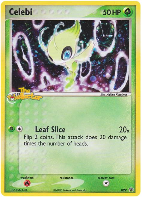 Celebi Nintendo Promos 29 Pokemon Card