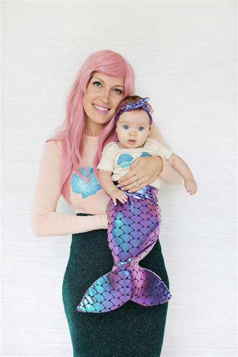 Mother Daughter Mermaid Costume Diy A Beautiful Mess In 2020