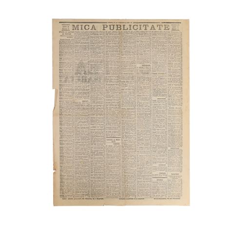 Publicația Universul 19 februarie 1916 Ediție specială dedicată