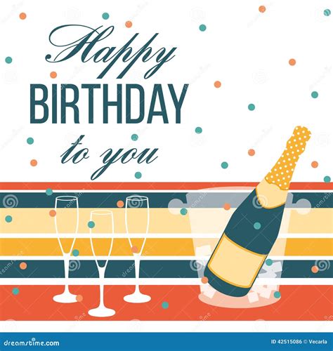 Joyeux Anniversaire Champagne