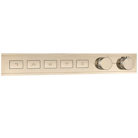 Magnachoice High Flow Push Button Thermostatic Trim Delta Faucet