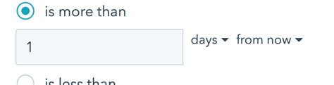 Hubspot Community Filter Using Relative Date Values Today Etc