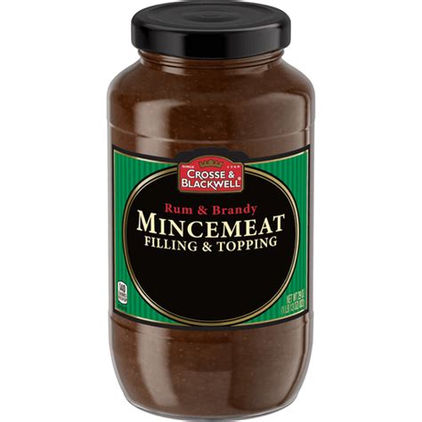 Crosse And Blackwell Rum And Brandy Mincemeat 29 Ounce Pie Crusts