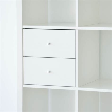 Ikea Kallax Insert With 2 Drawers White Nordic Chill