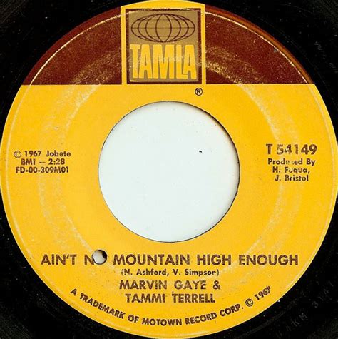 Marvin Gaye And Tammi Terrell Aint No Mountain High Enough Give A