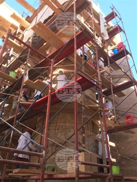 Реставрирани са 37 колони в Голямата хипостилна зала в древноегипетския храм на Амон Ра в Карнак