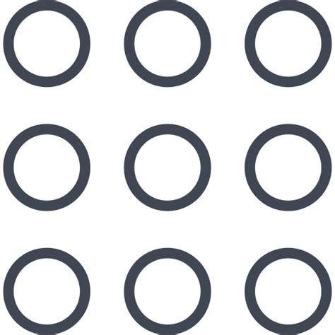 Dots Generic Outline Icon