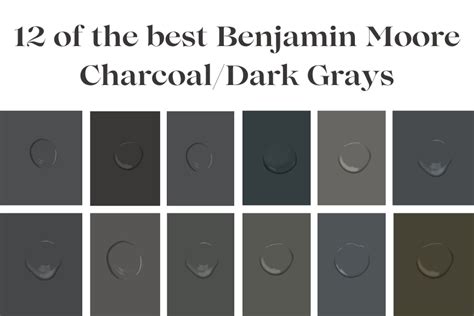 Benjamin Moores 12 Best Dark Gray Charcoal Paint Colors Fresh