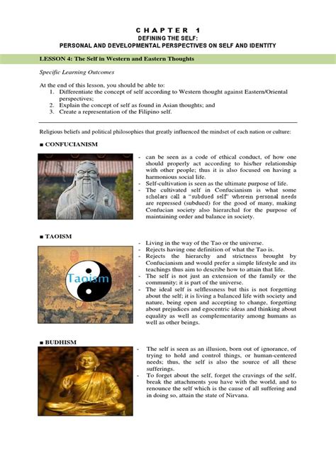 Uts Chapter 1 Lesson 4 Pdf Confucianism Metaphysics