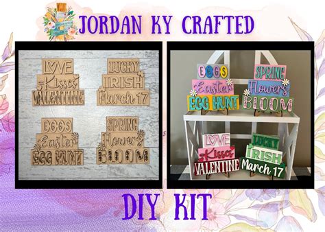 Spring Word Stacker Word Stack Base Diy Spring Word Decor Easter