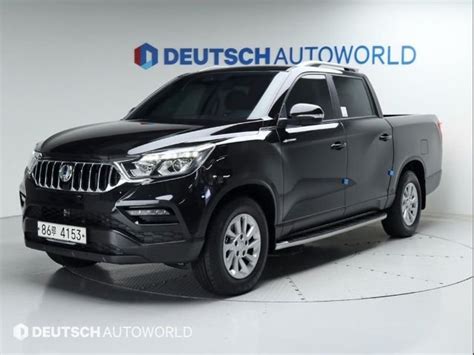 쌍용 렉스턴 스포츠 칸 5인승 디젤 22 2wd 파 세컨웨어헬로마켓