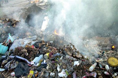 Bruler les déchets à ciel ouvert danger Environnementales