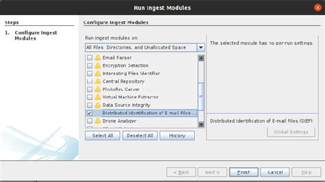 distributed identification of e mail files dief module among other