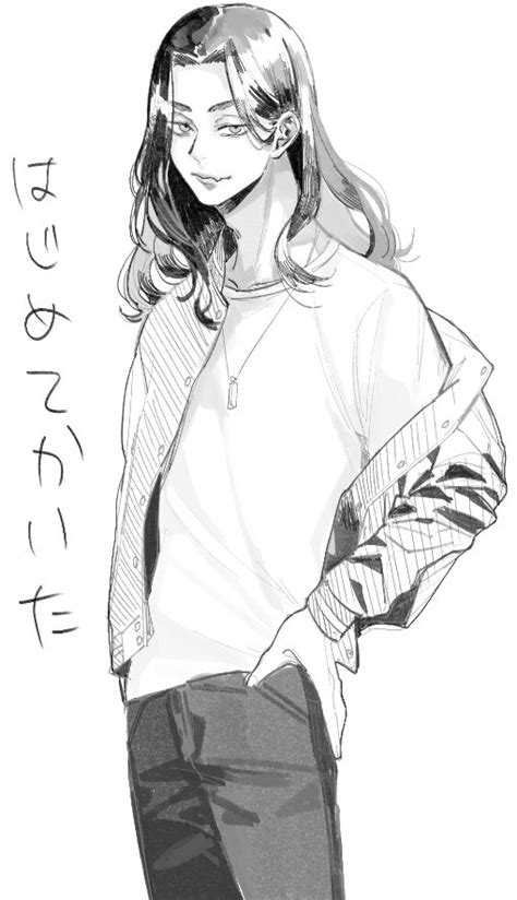 「記念に再掲 ロン毛メンズが元々めちゃくちゃ好きなんだな 」千畝の漫画