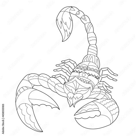Get Over Here Scorpion Coloring Pages