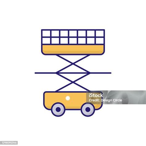 엘리베이터 아이콘 벡터 채워진 윤곽선 아이콘 스타일 그림입니다 Eps 10 파일 0명에 대한 스톡 벡터 아트 및 기타 이미지