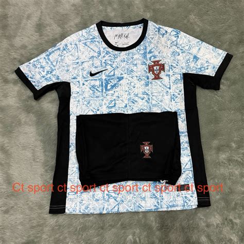 Jual Stelan Jersey Sama Celana Portugal Away Euro 2024 Import Go