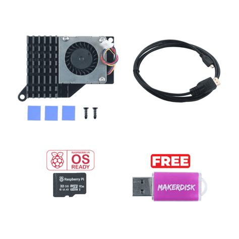 Essential Kit For Raspberry Pi 5 UK Plug