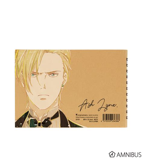 Banana Fish マルマンコラボ アッシュ・リンクス Ani Art 第2弾 クロッキーブック Amnibusアムニバス
