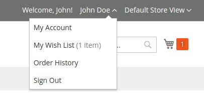 How To Add A Link In The Top Menu In Magento 2 Aureate Labs