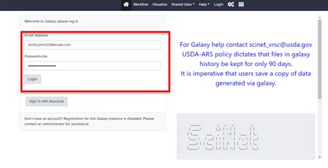 Galaxy Scinet Usda Scientific Computing Initiative
