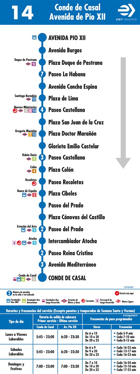 EMT Madrid Empresa Municipal de Transportes de Madrid S A Mi línea