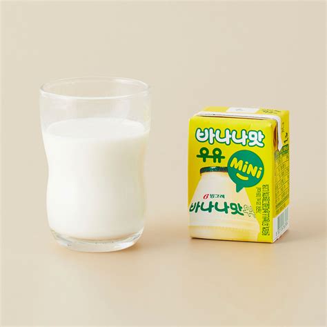 빙그레 바나나맛우유미니120ml 배민스토어