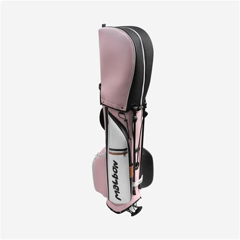 말본 골프 래빗 스탠드백 핑크 Malbon Golf Kream