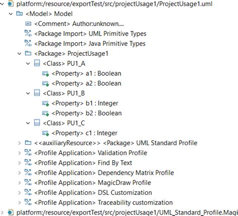 Import And Use Uml Metamodel In Eclipse Atl Stack Overflow