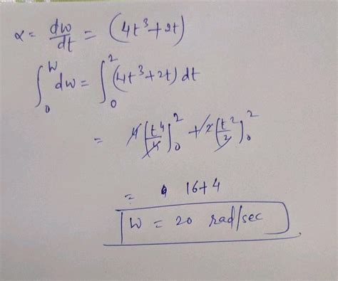 1 3 If A Body Rotates Such That Its Angular Acceleration Varies With