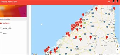 backend management software and mobile app e mobility