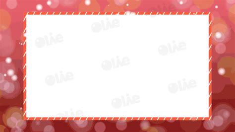 눈내리는 크리스마스 빨간색 영상틀 빨간색 Mp4 올리브크레아olivecrea