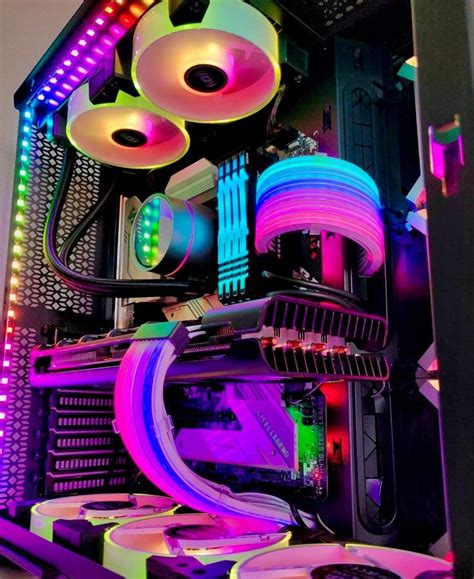 Another Rgb Pc Build ⚔️ This Is Definately Overkill Considering The Led