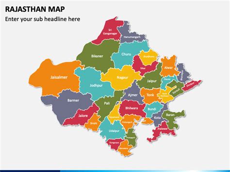 Rajasthan Map PowerPoint Template PPT Slides, 54% OFF