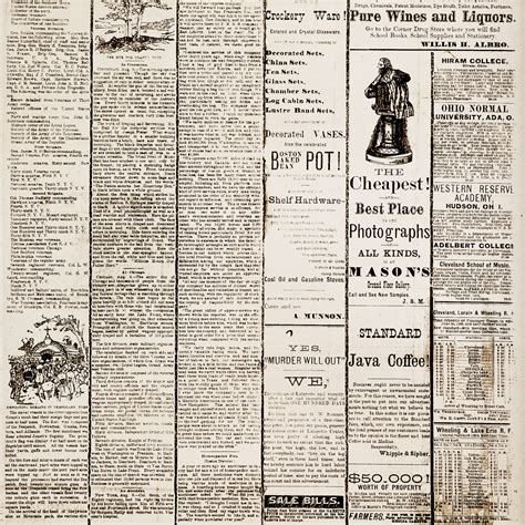 Vintage Newspaper Background Tumblr