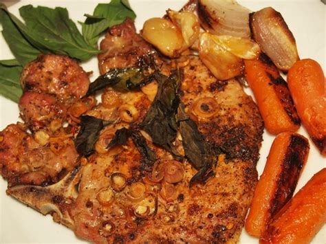 Thai Lemongrass Roasted Pork Chop Healthy Thai Recipes