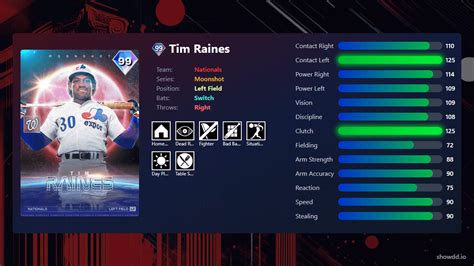 Tim Raines 99 Moonshot Mlb The Show 25