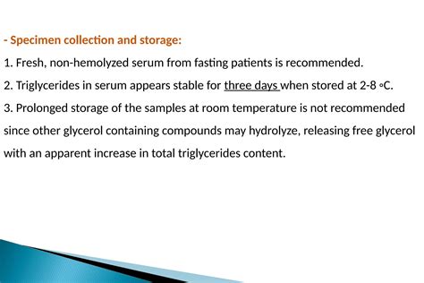 Triglyceride Estimation In Serum Enzymatic Method Ppt