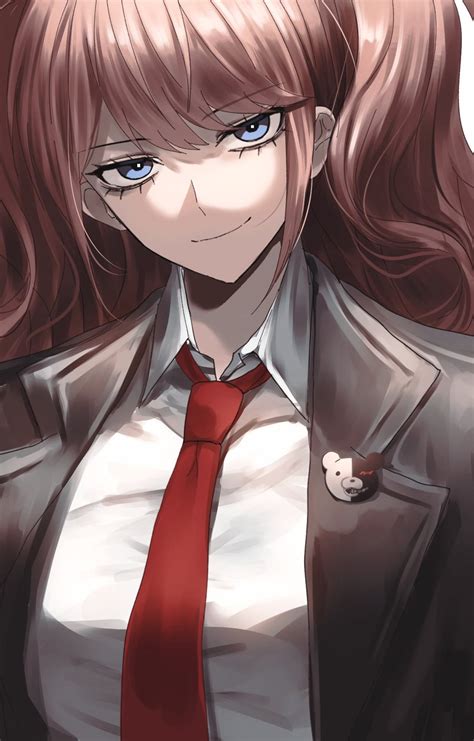 Enoshima Junko And Monokuma Danganronpa And 1 More Drawn By Porary