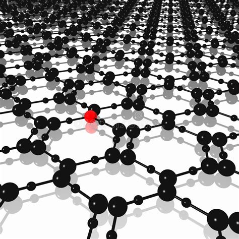 Molecular Lattice Stock Illustration Illustration Of Pattern 9916853