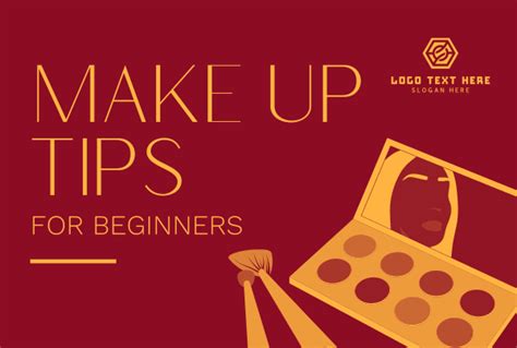 Cosmetic Beginner Tips Pinterest Cover Brandcrowd Pinterest Cover Maker